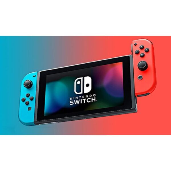 Nintendo Switch Console with Neon Blue and Neon Red Joy- Console ...