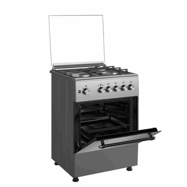 Maxi Gas Cooker 60x60 CM (3+1) Burners IGL Inox (TR)